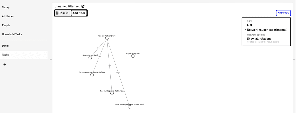 Network / Graph View